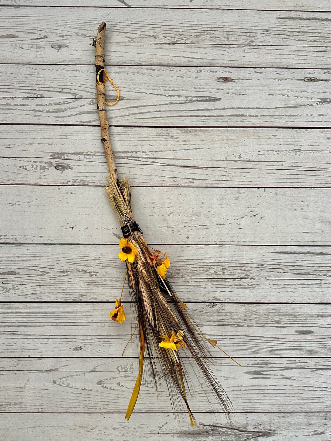 Witch's Besom Besom Broom Witch Broom Wiccan Home Protection Skeleton ...