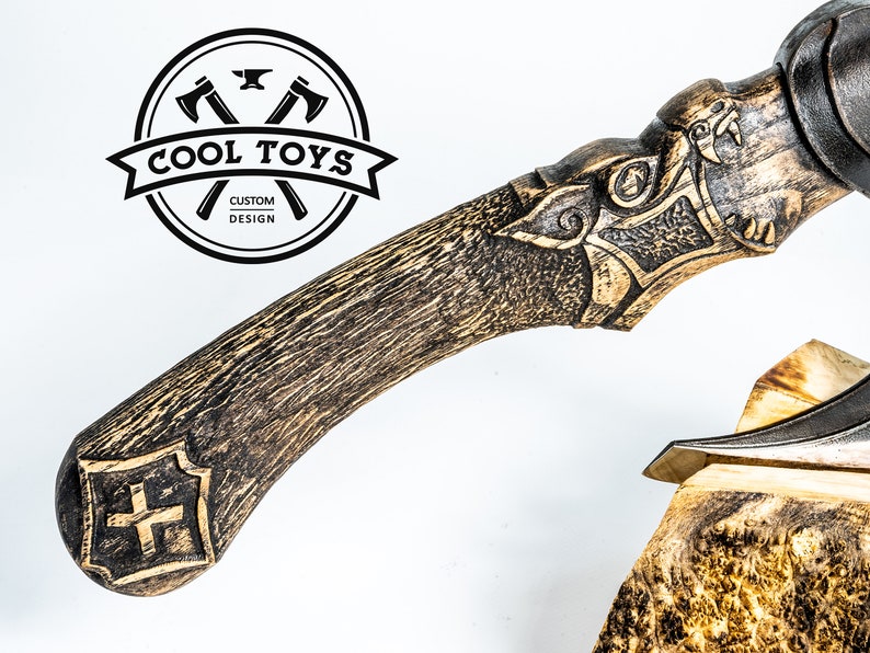 Kitchen Viking Axe BBQ wolf Chef Special Meat and - Etsy