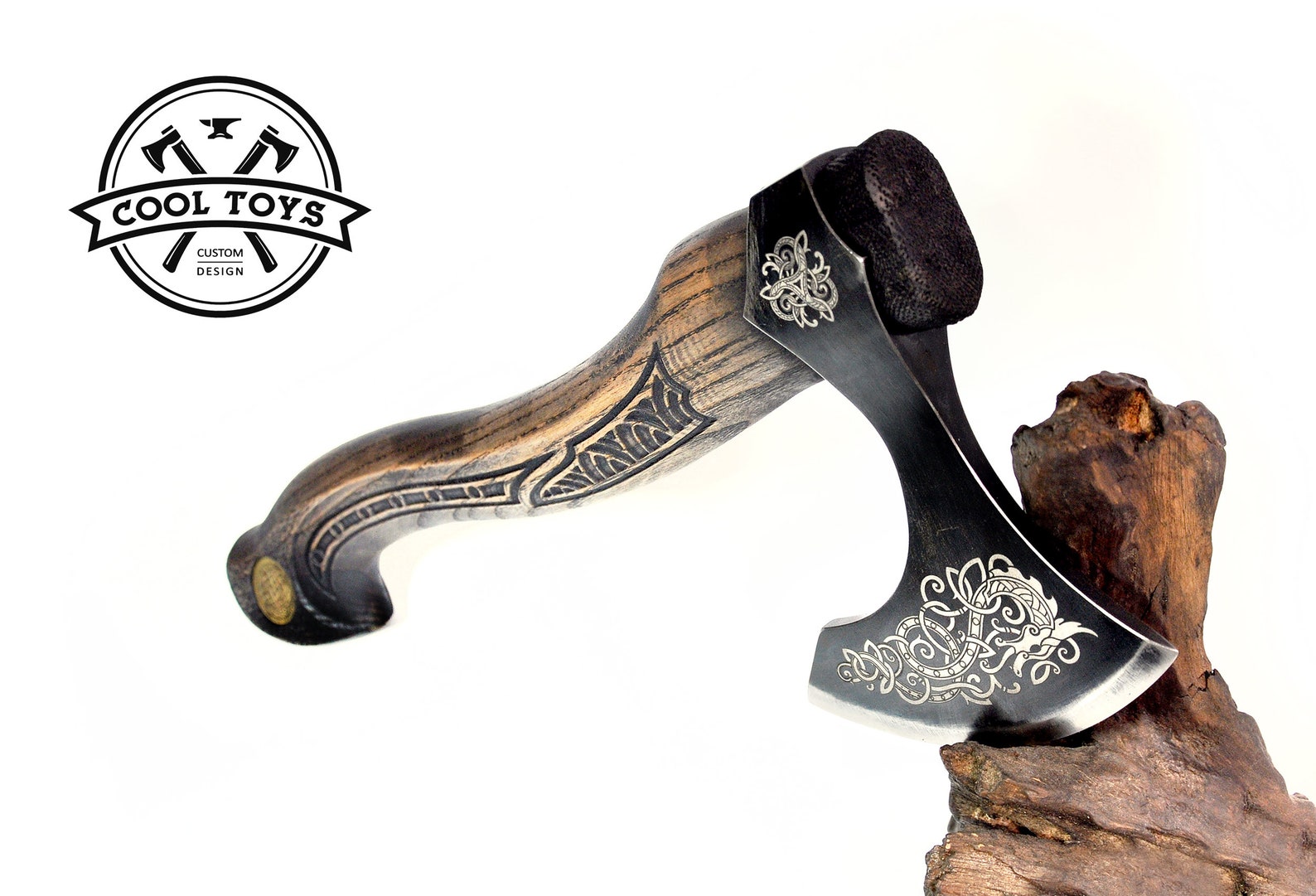 Personalized Ornately Decorated Axe nidhogg Power | Etsy