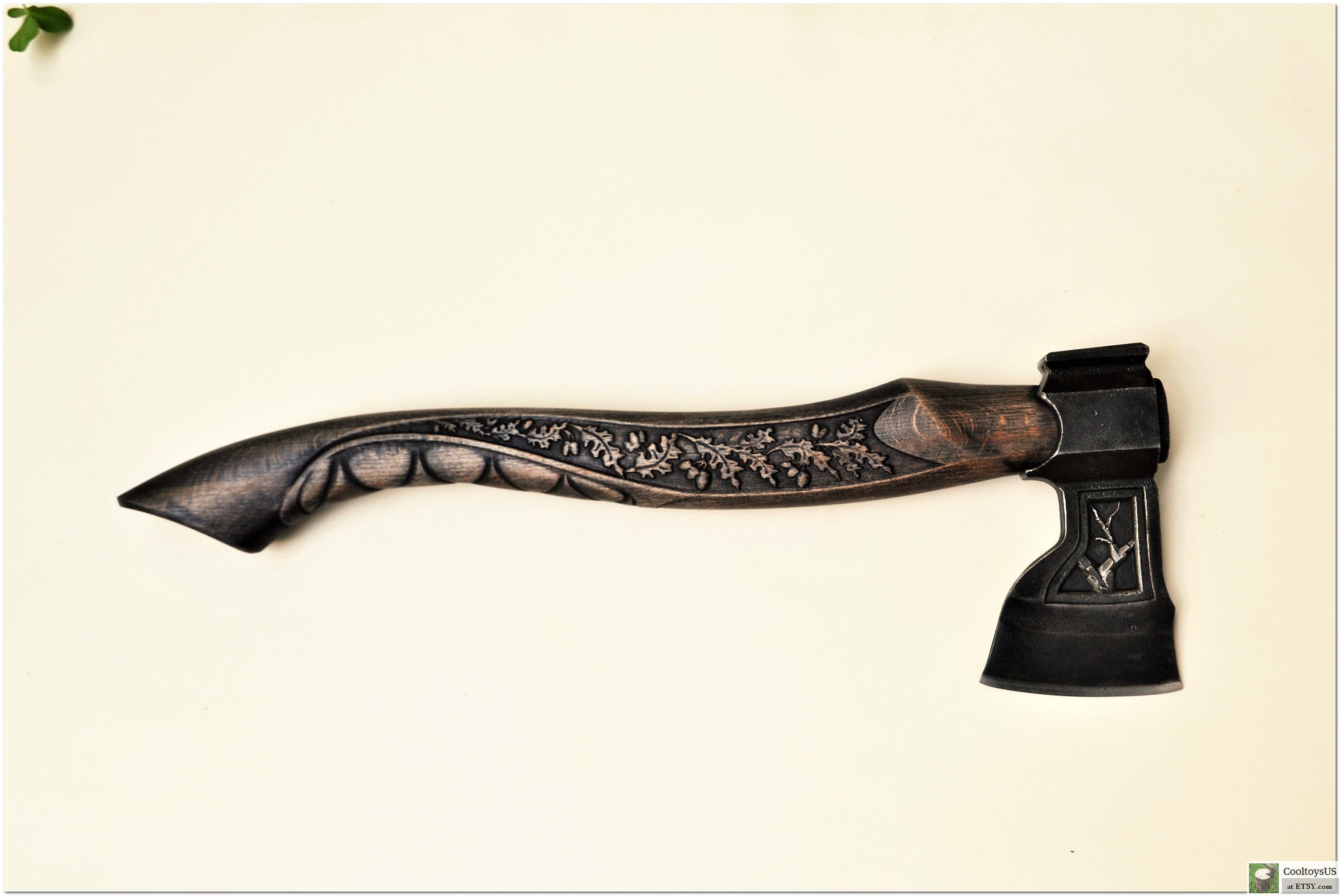 Personificated collectible axe Oak Leaf Sport | Etsy