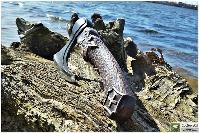 Kitchen Viking Axe BBQ Wolf Chef special Meat and | Etsy