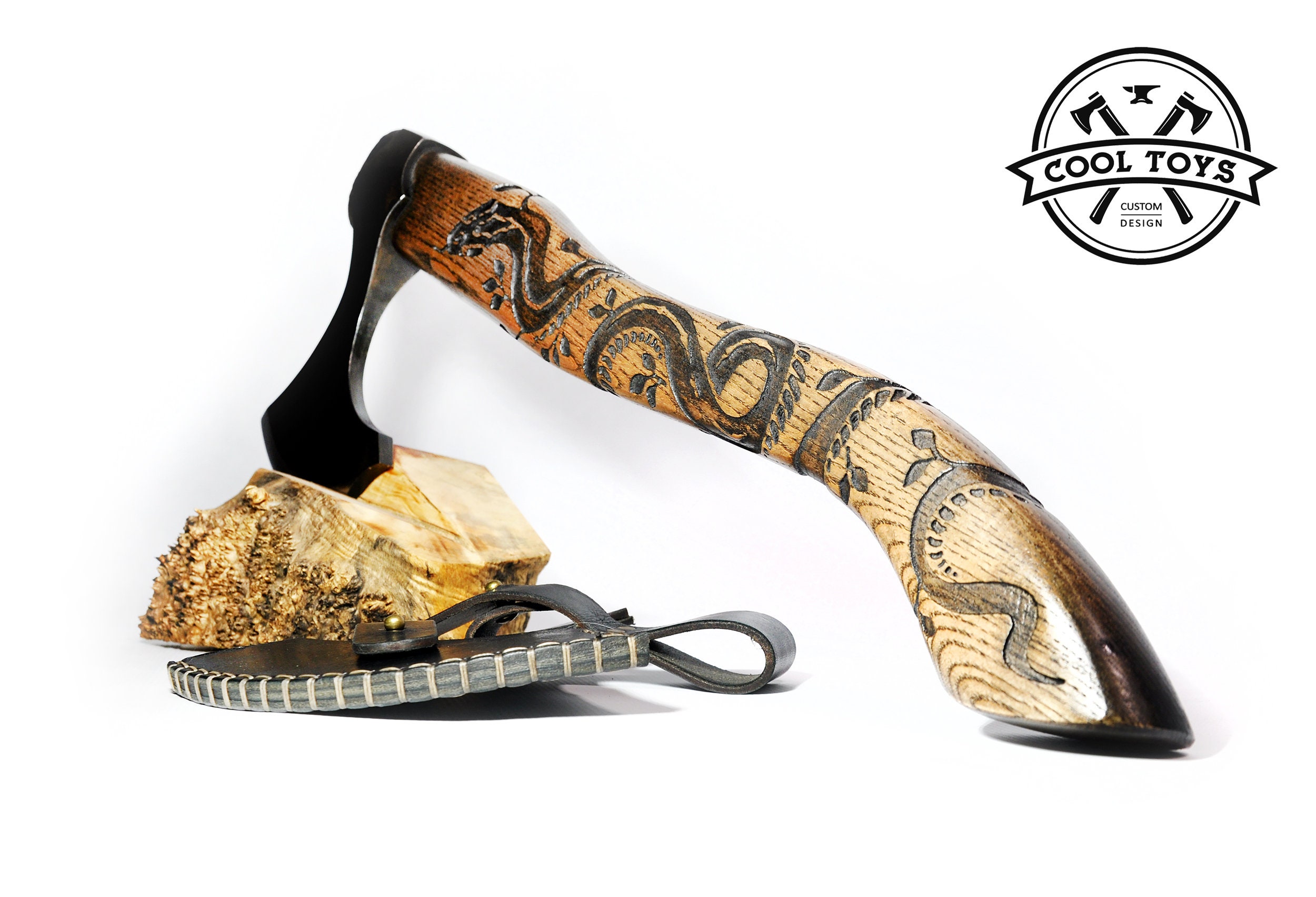 Christian Axe path of the Righteous Man to | Etsy