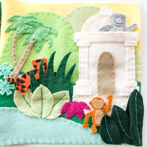 Jungle Adventure Quiet Book Pattern - Etsy