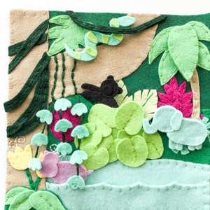 Jungle Adventure Quiet Book Pattern - Etsy