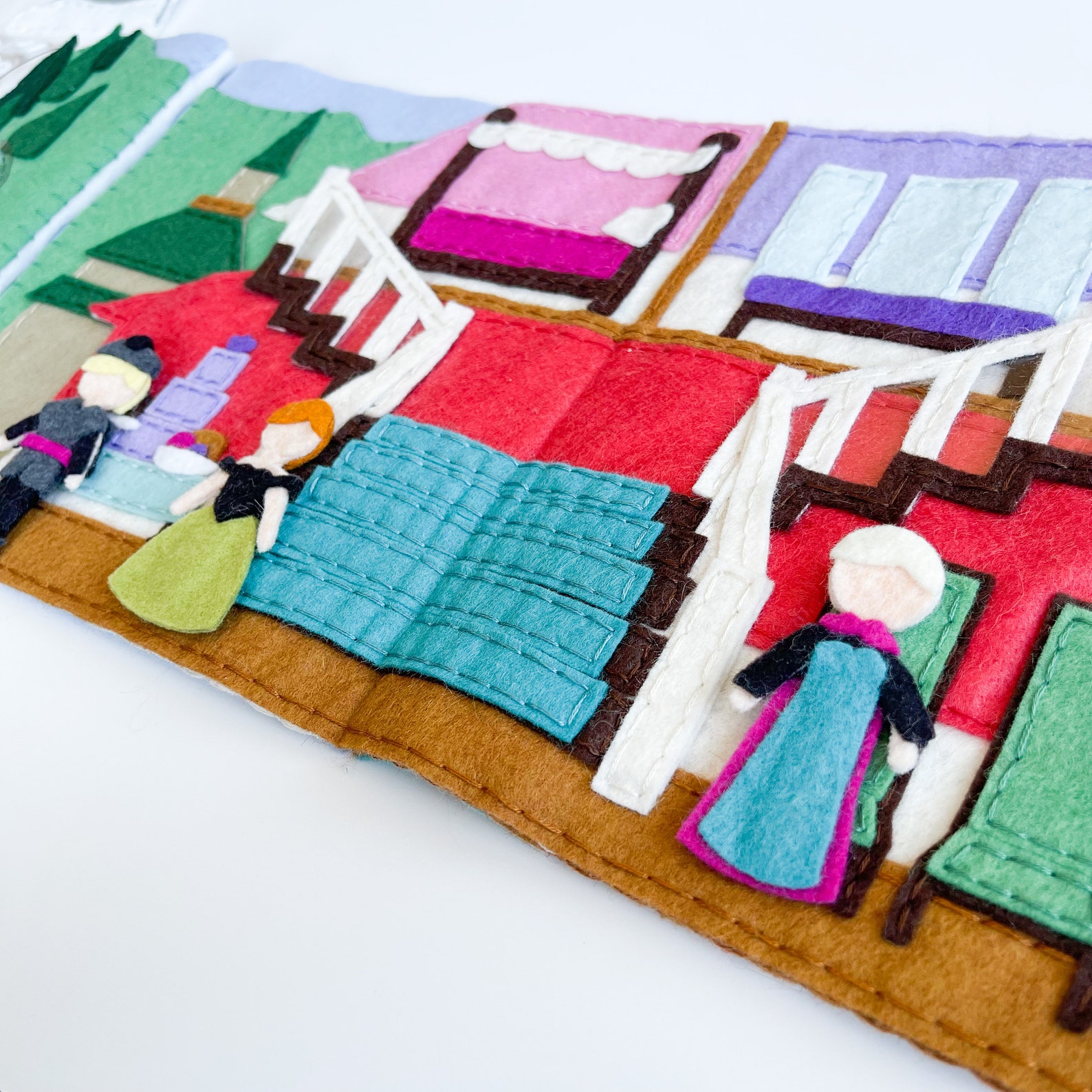 Winterland Quiet Book Pattern and Templates | Etsy