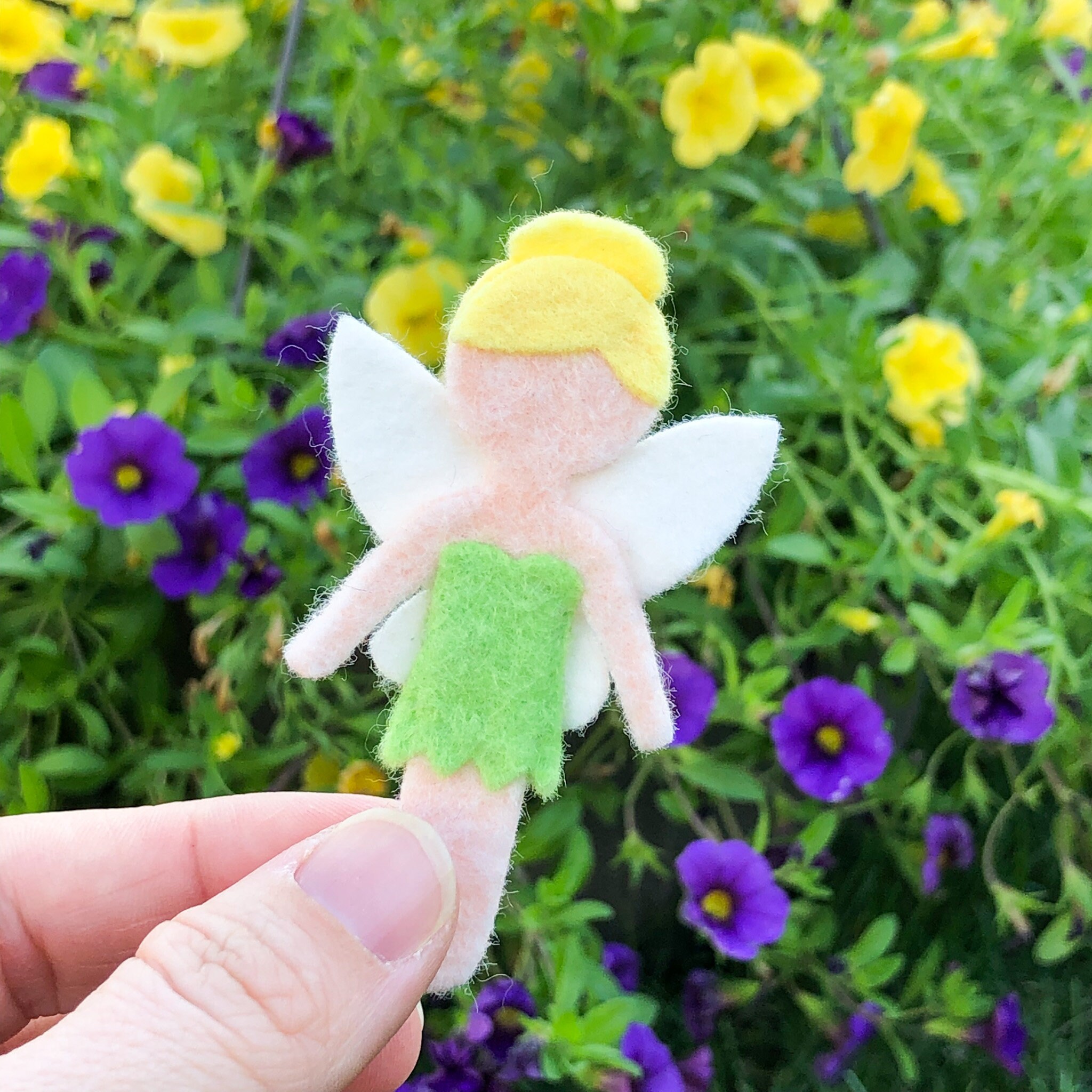 No Sew Fairy Doll Pattern Felt Fairy Fairy Toy | Etsy