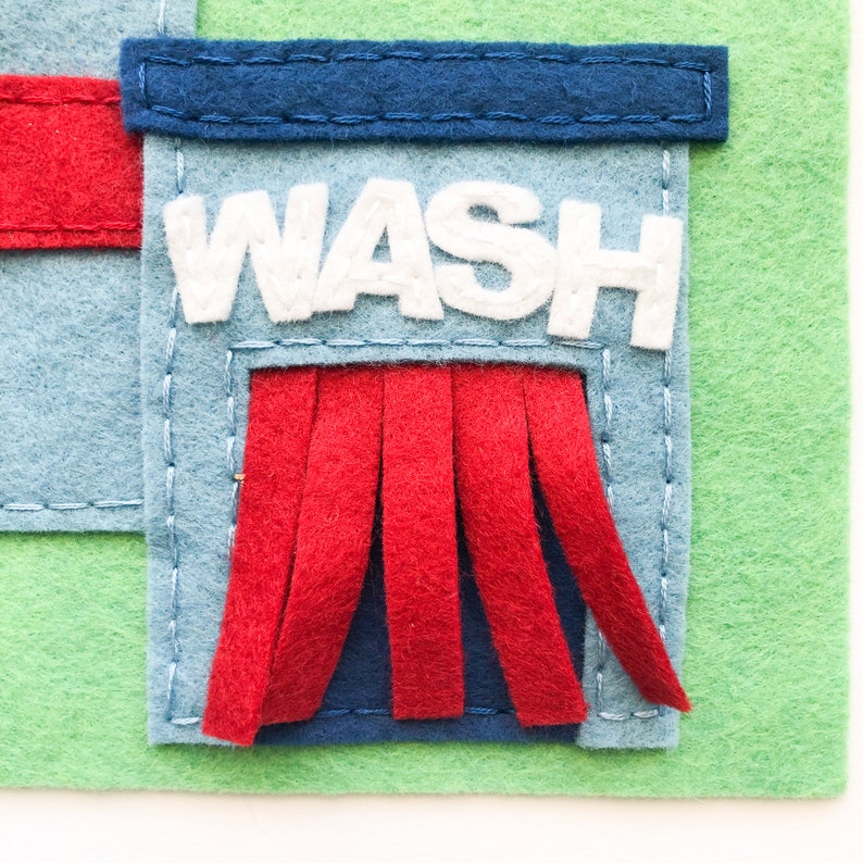 Toy Car Play Mat Pattern, Pleasant City - Etsy