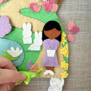 Mini Quiet Book Pattern and Templates | Easter Egg Hunt for Kids - Etsy