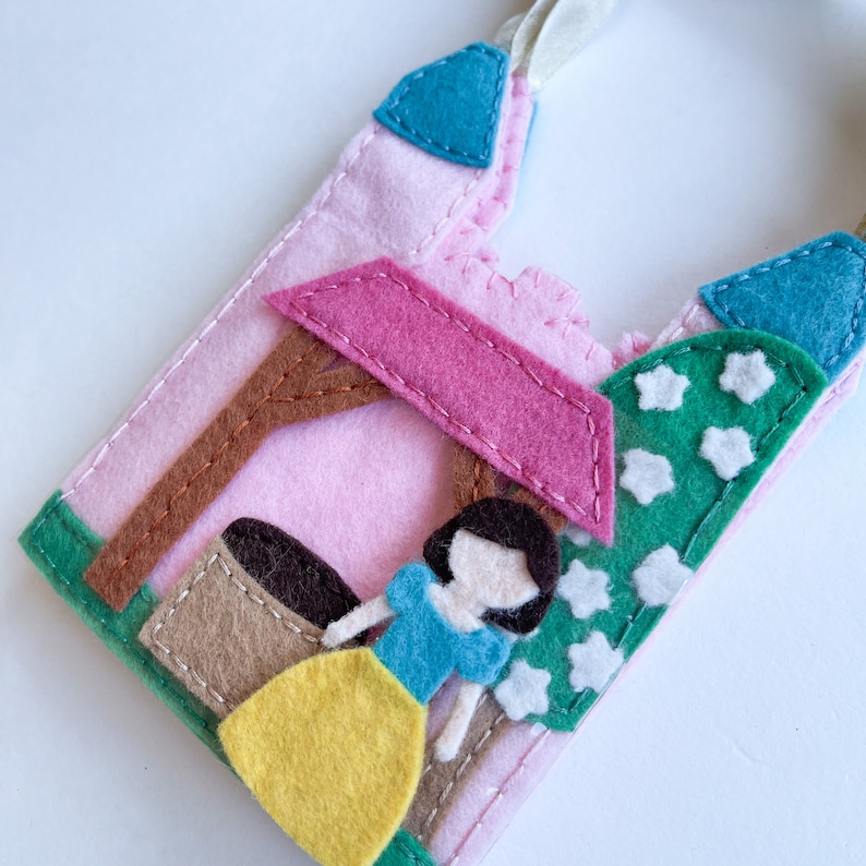 SVG Cut File Mini Quiet Book Pattern and Templates Princess - Etsy