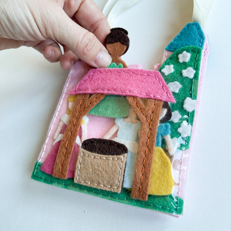 SVG Cut File Mini Quiet Book Pattern and Templates Princess - Etsy