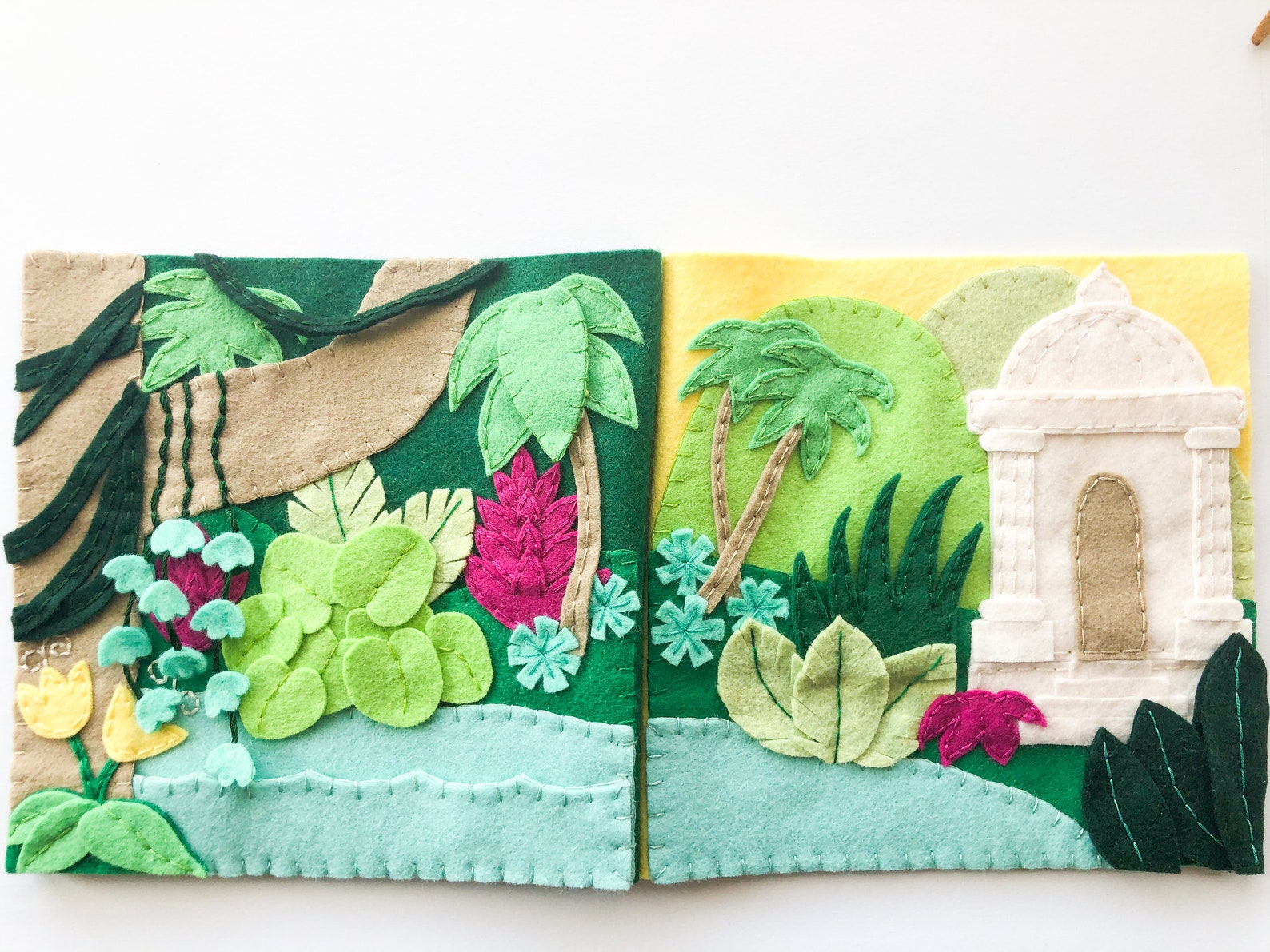 Jungle Adventure Quiet Book Pattern | Etsy