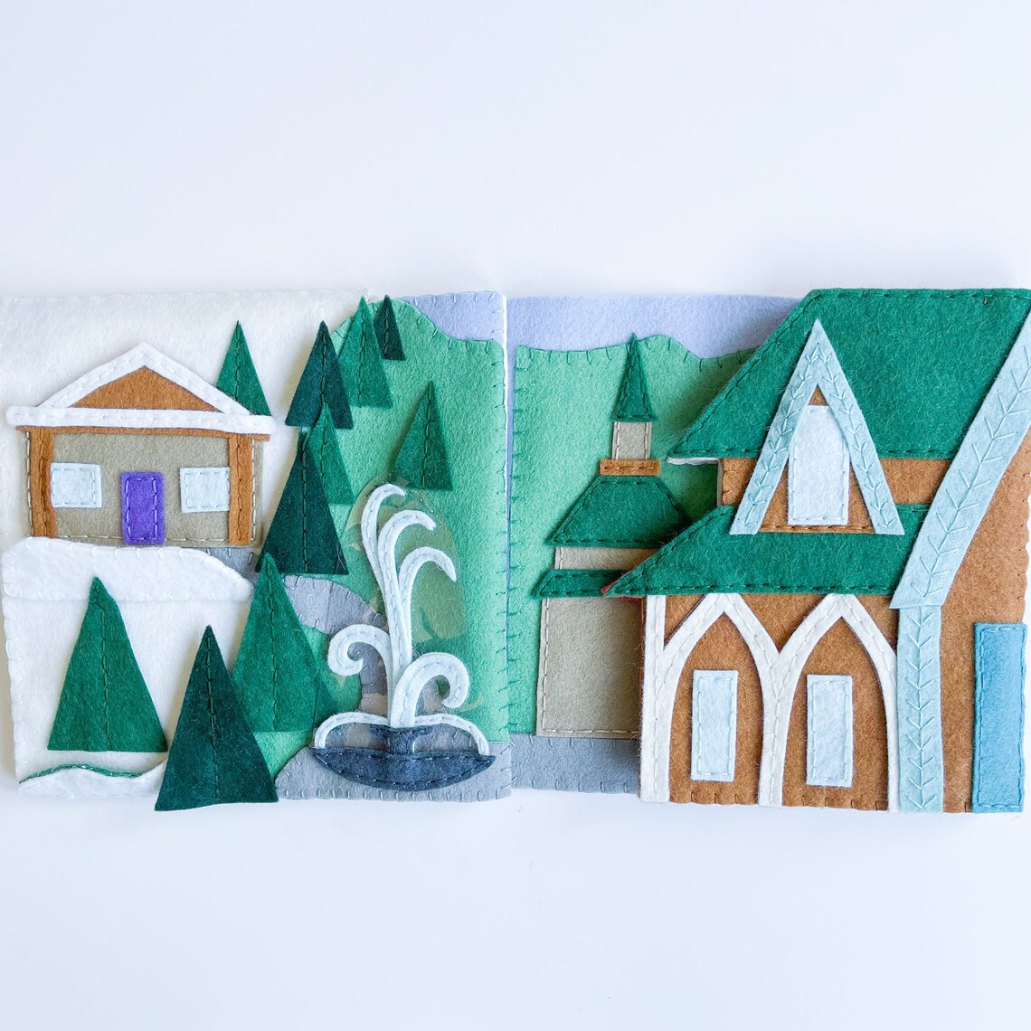 Winterland Quiet Book Pattern and Templates - Etsy