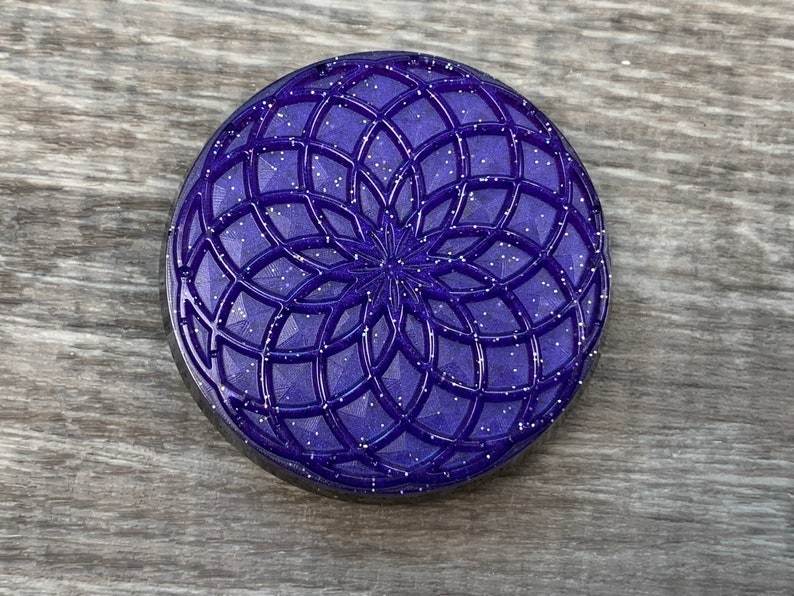 Orgonite® TORUS FIELD Violet Flame EMF Shield 5G Pocket | Etsy