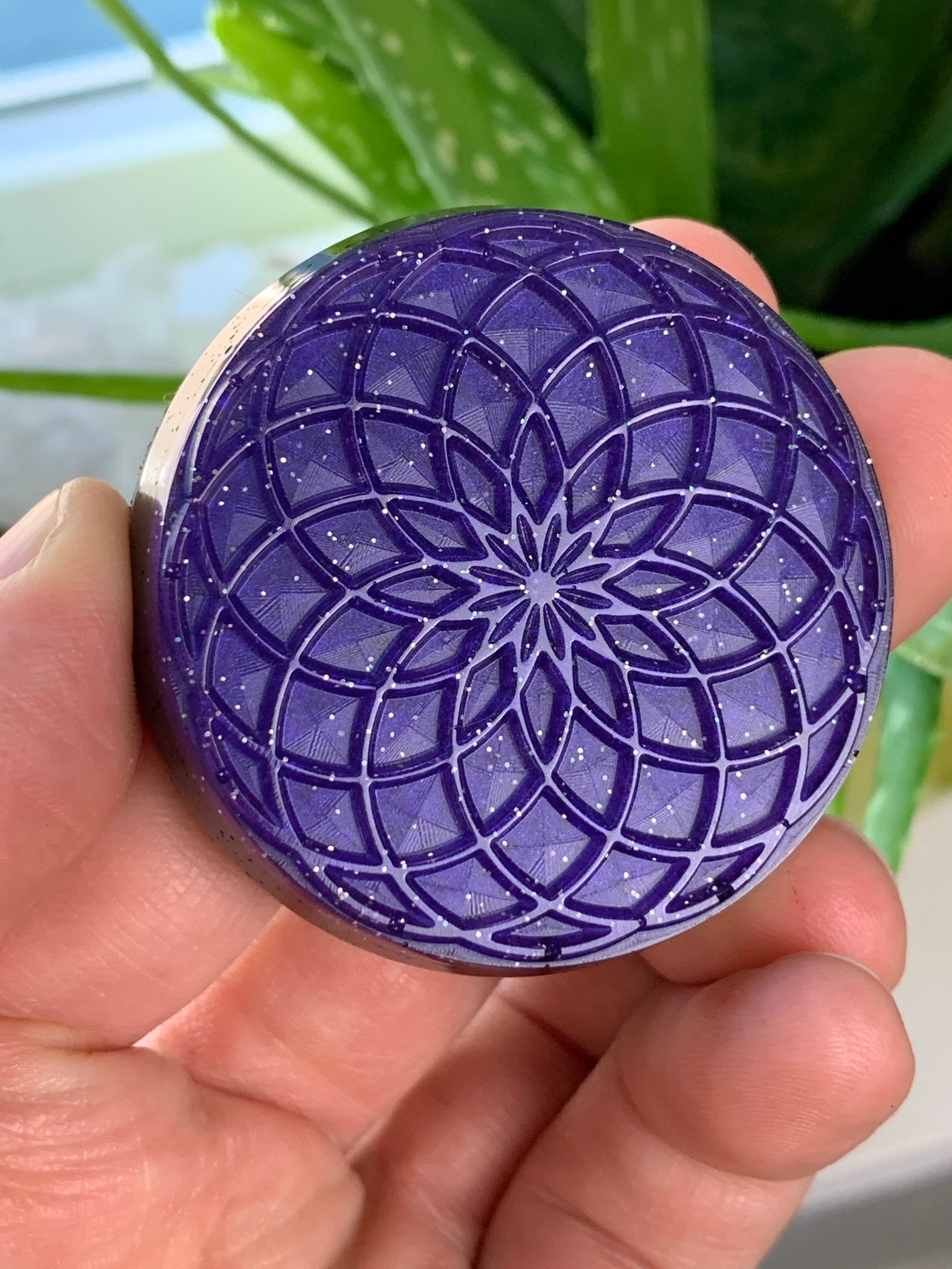 Orgonite® TORUS FIELD Violet Flame EMF Shield 5G Pocket | Etsy