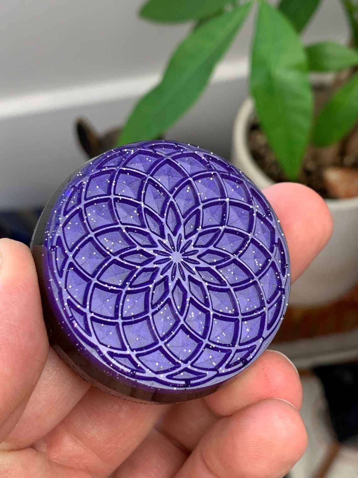 Orgonite® TORUS FIELD Violet Flame EMF Shield 5G Pocket | Etsy