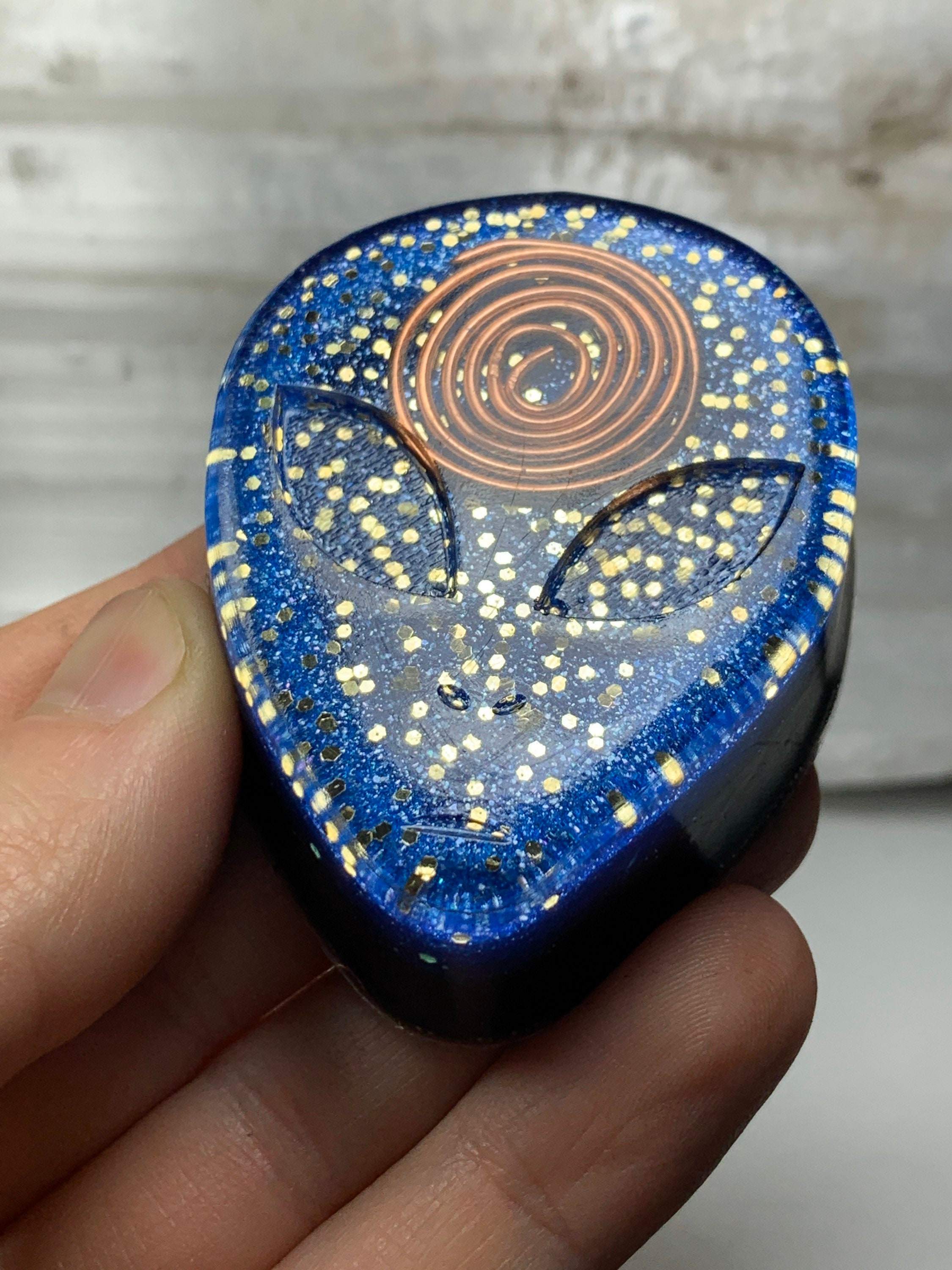 Orgonite® Tower Buster Arcturian Alien EMF Shield Orgone | Etsy