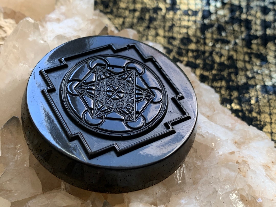 Orgonite® METATRON SRI YANTRA - Emf Shield - 5G Pocket Protector ...