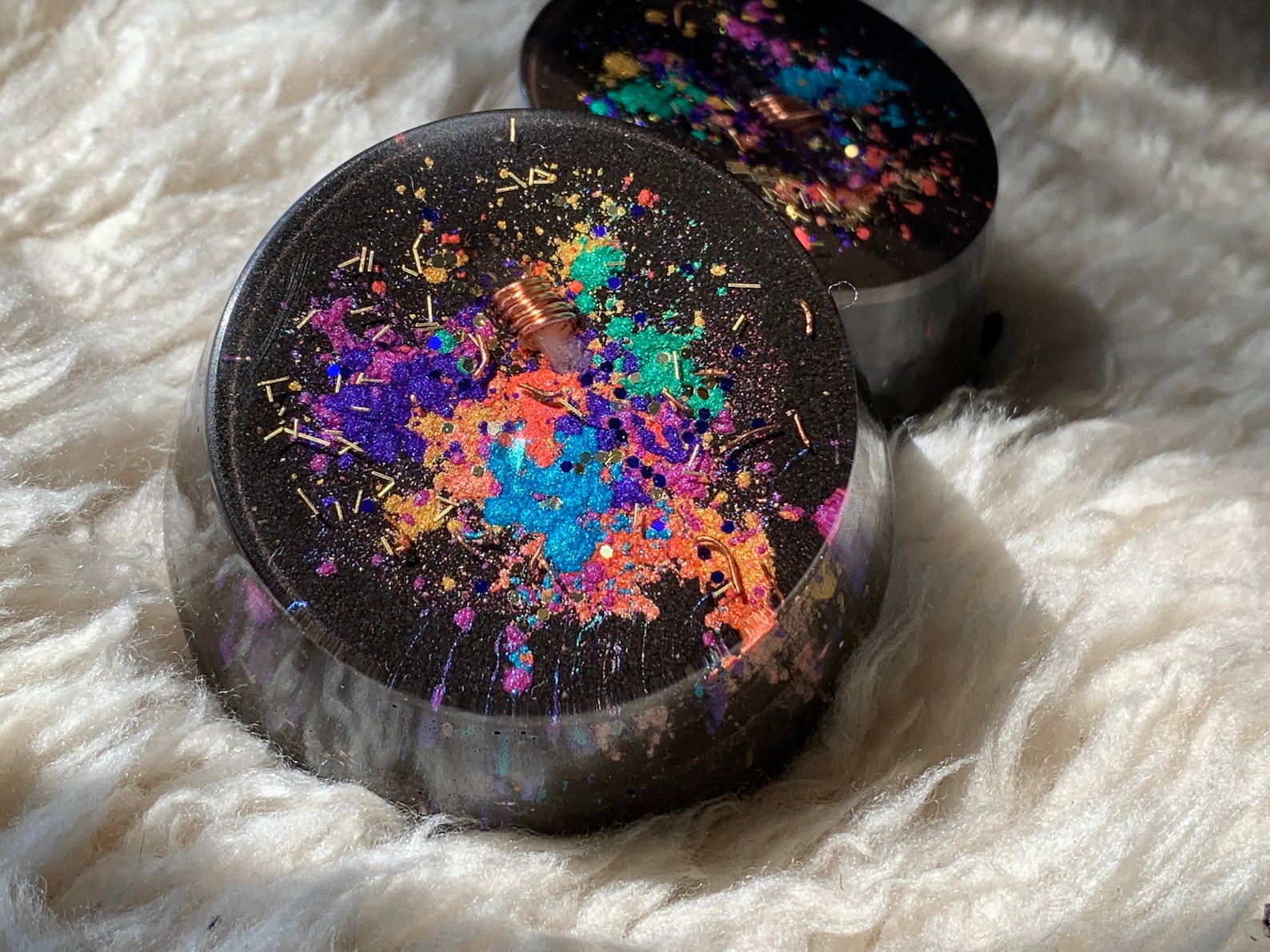 Orgonite® Rainbow Warrior Tower Buster Orgone Generator® - Etsy