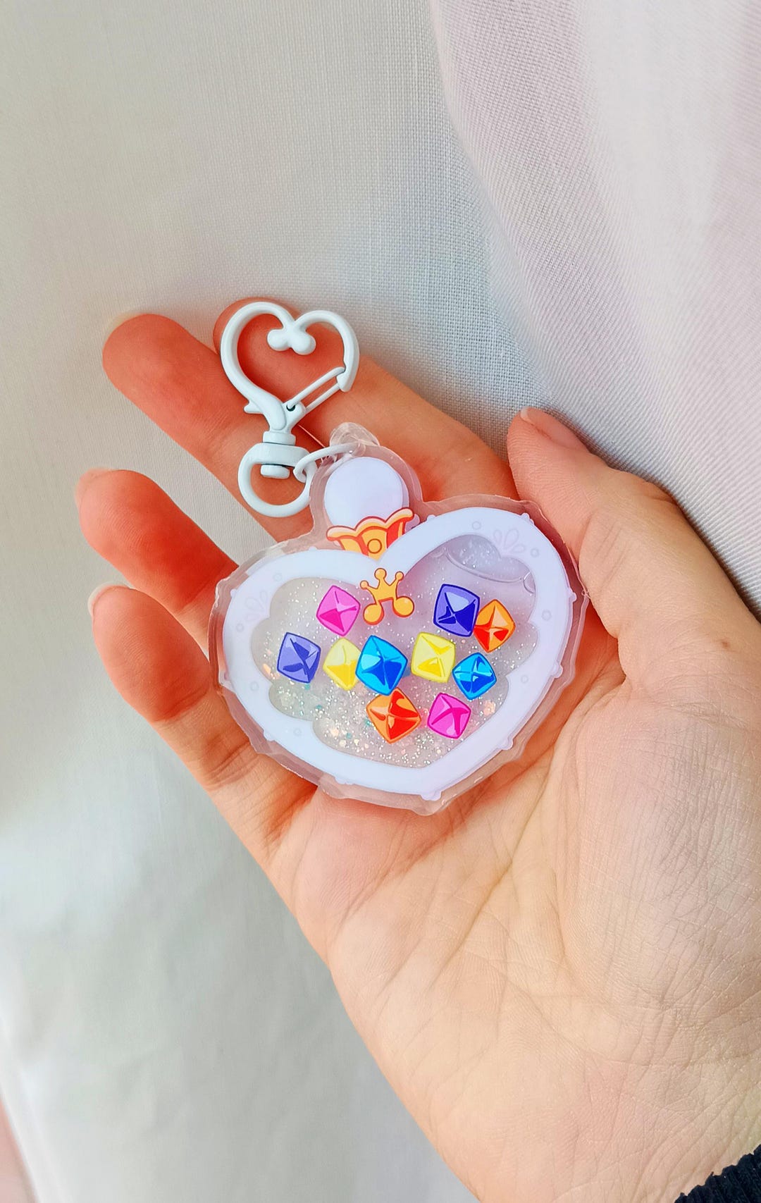 Ojamajo Doremi Quicksand Shaker Keychain - Etsy