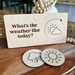 Wooden Weather Board | Montessori Style | Daily Morning Board | Kids ...