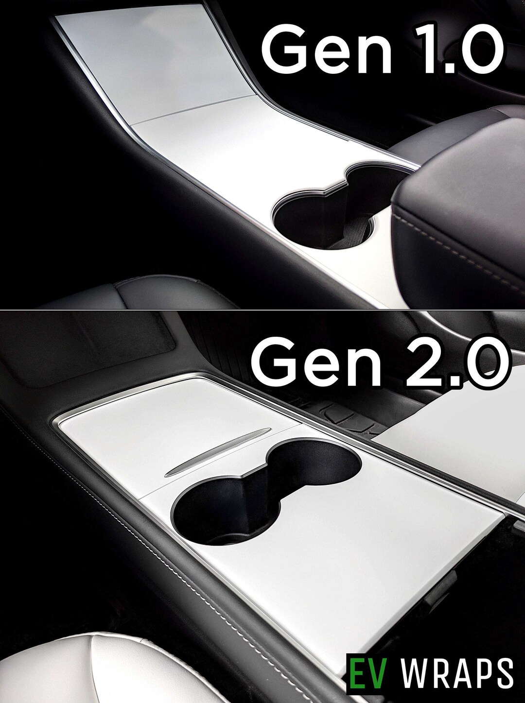 Model 3 & Model Y Center Console Wrap - Etsy