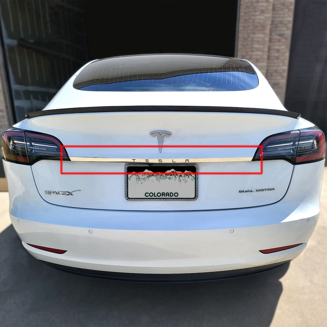 Model 3 Trunk Applique Wrap - Etsy