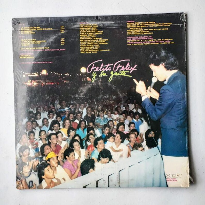 Felito Felix – Felito Felix Y Su Gente (combo Records – RCSLP 2036 ...