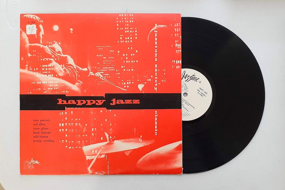 Happy Jazz - Tony Parenti's All-stars / Jazztone Records – J-1215 Vinyl ...
