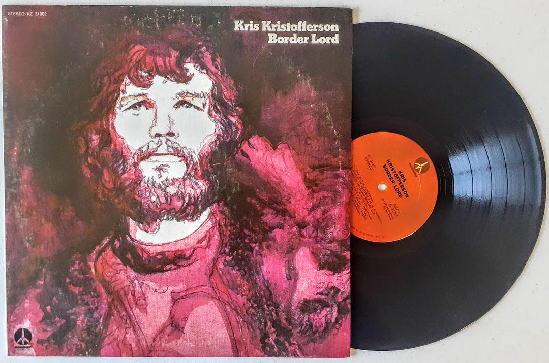 Kris Kristofferson - Border Lord / Monument Records 31302 Vinyl LP 1972 ...