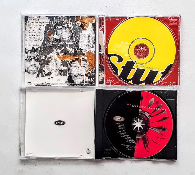 2 CD Lot - Dave Matthews Band - Busted Stuff/crash NM/VG++ - Etsy