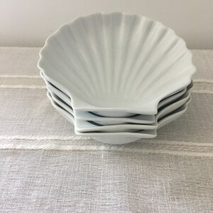 Shell Seafood Starter Plates, Set of Four, Tradition CNP, French ...