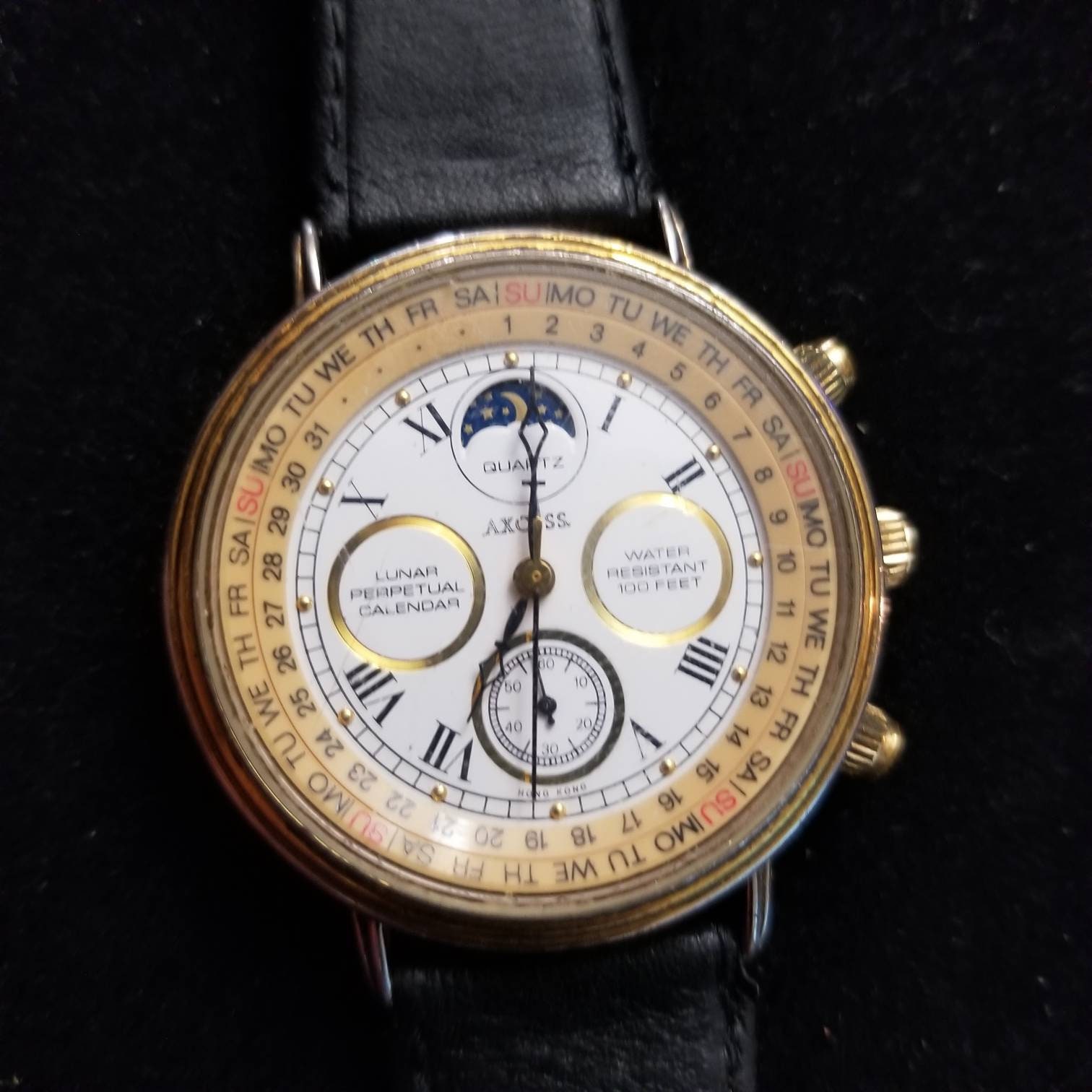 Vintage Jami Lyn Gold tone Stainless Steel Expansion Watch - munimoro ...