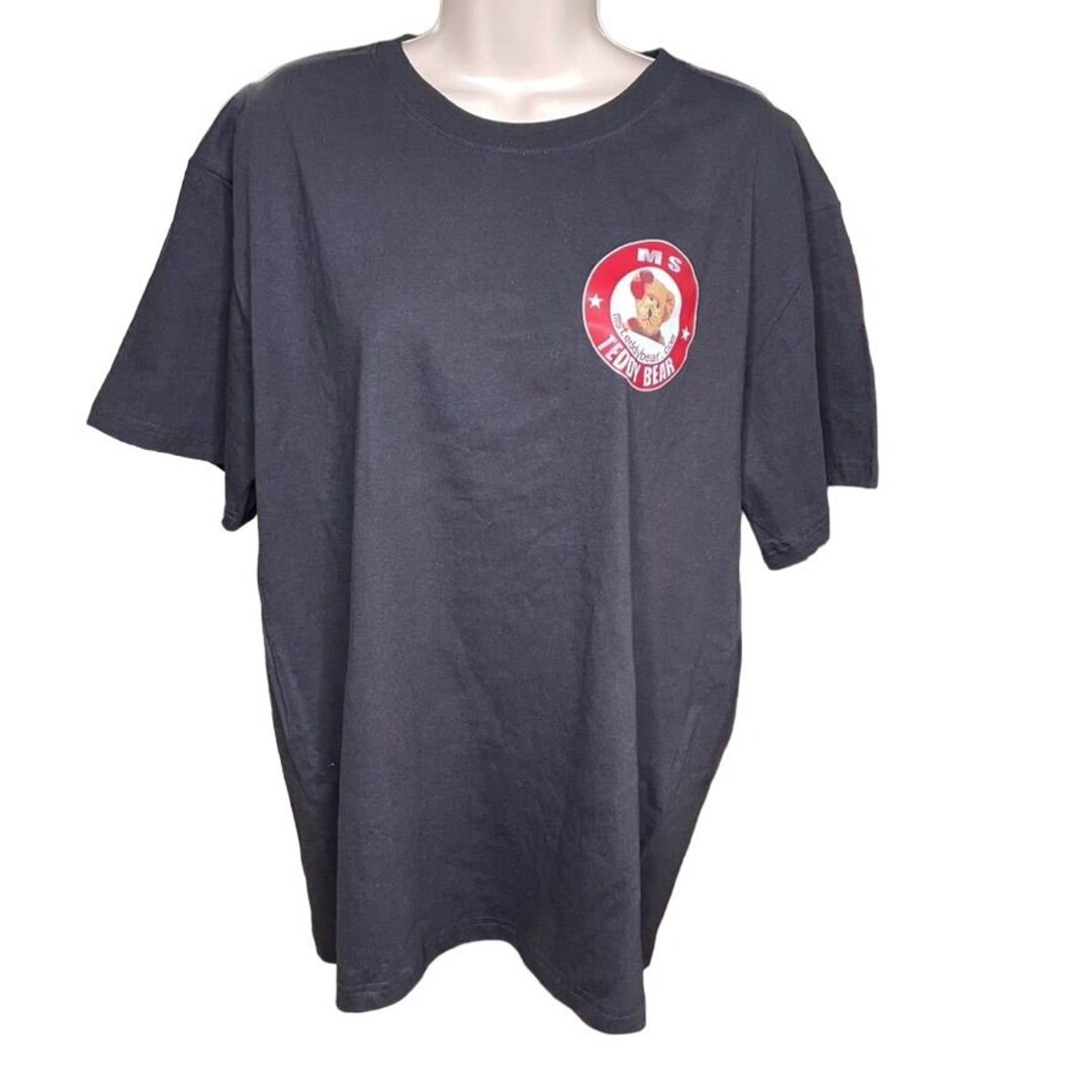 Vintage Ms Teddy Bear Souvenir Black T Shirt Top Size Large U - Etsy