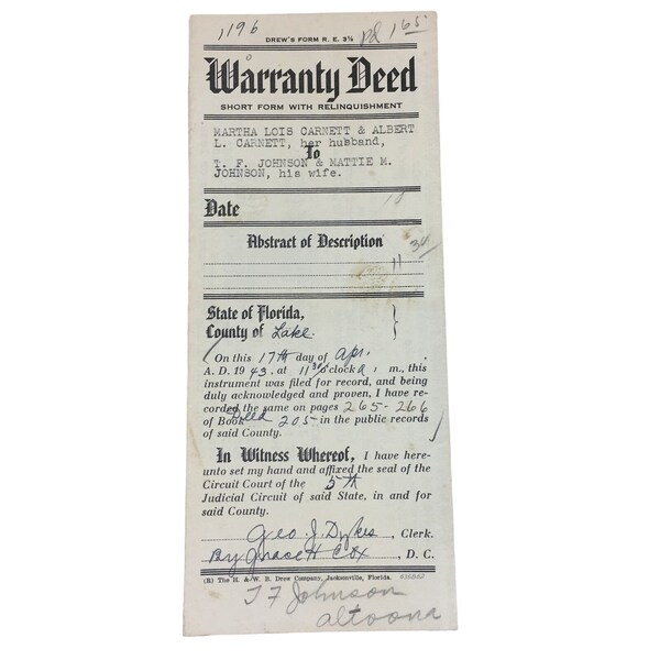 Antique Deeds - Etsy