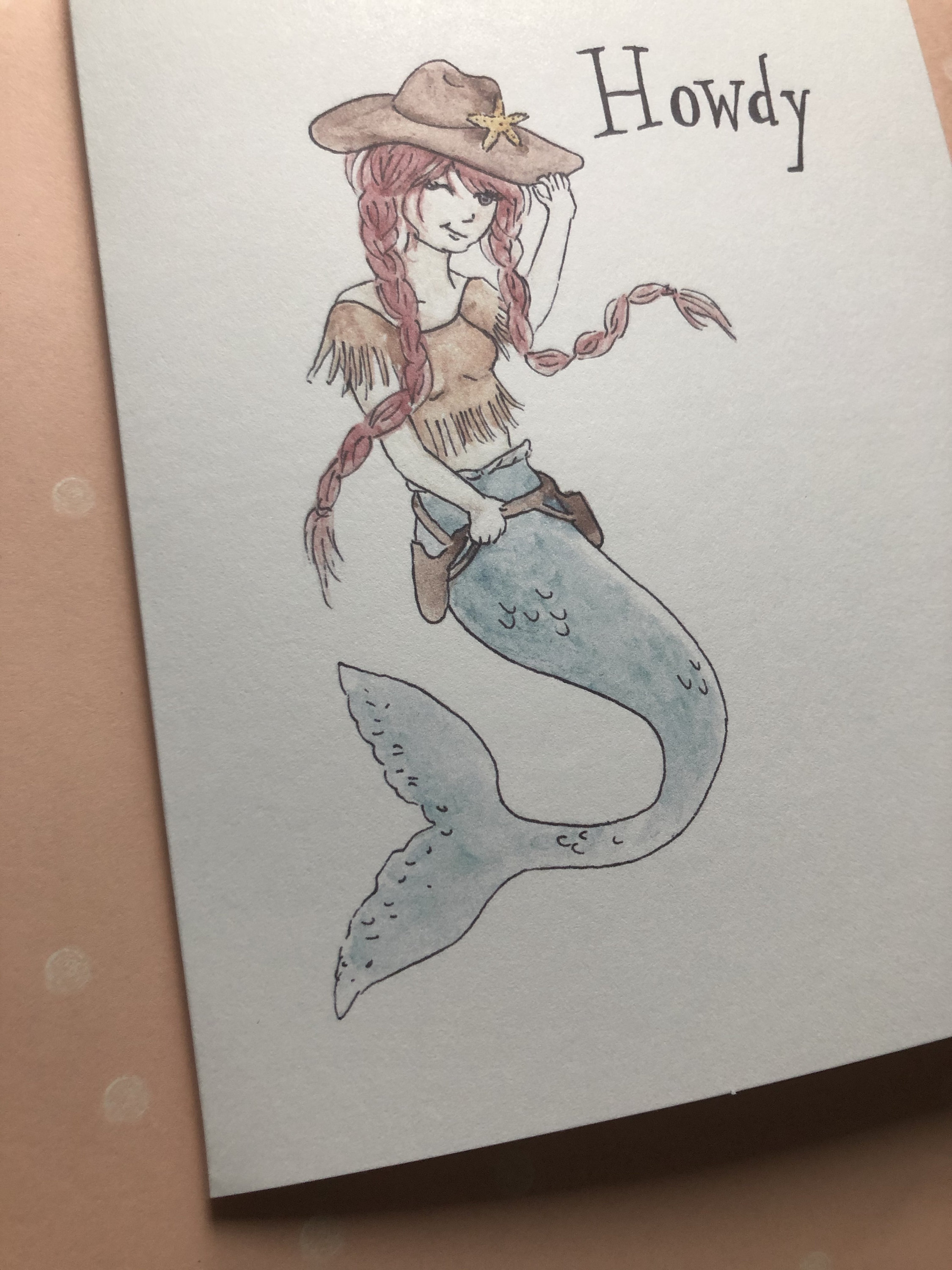 Cowgirl Mermaid - Etsy