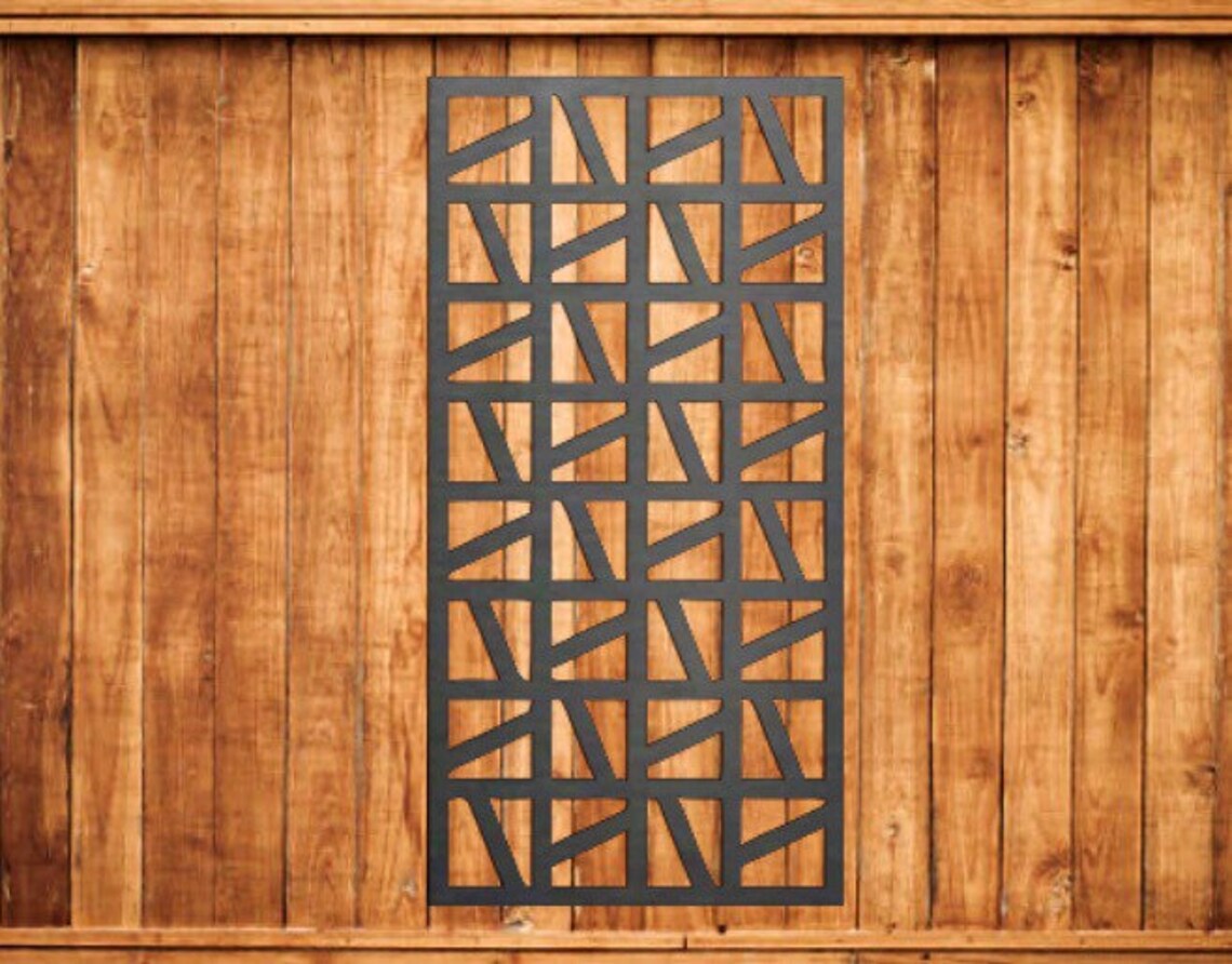 Edison Metal Trellis/privacy Screen - Etsy