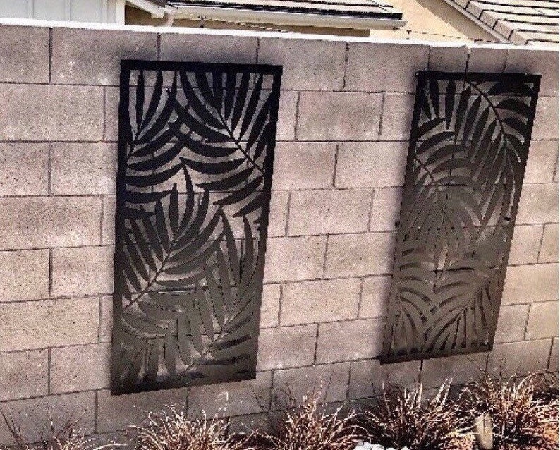 Cozumel Metal Trellis/privacy Screen - Etsy