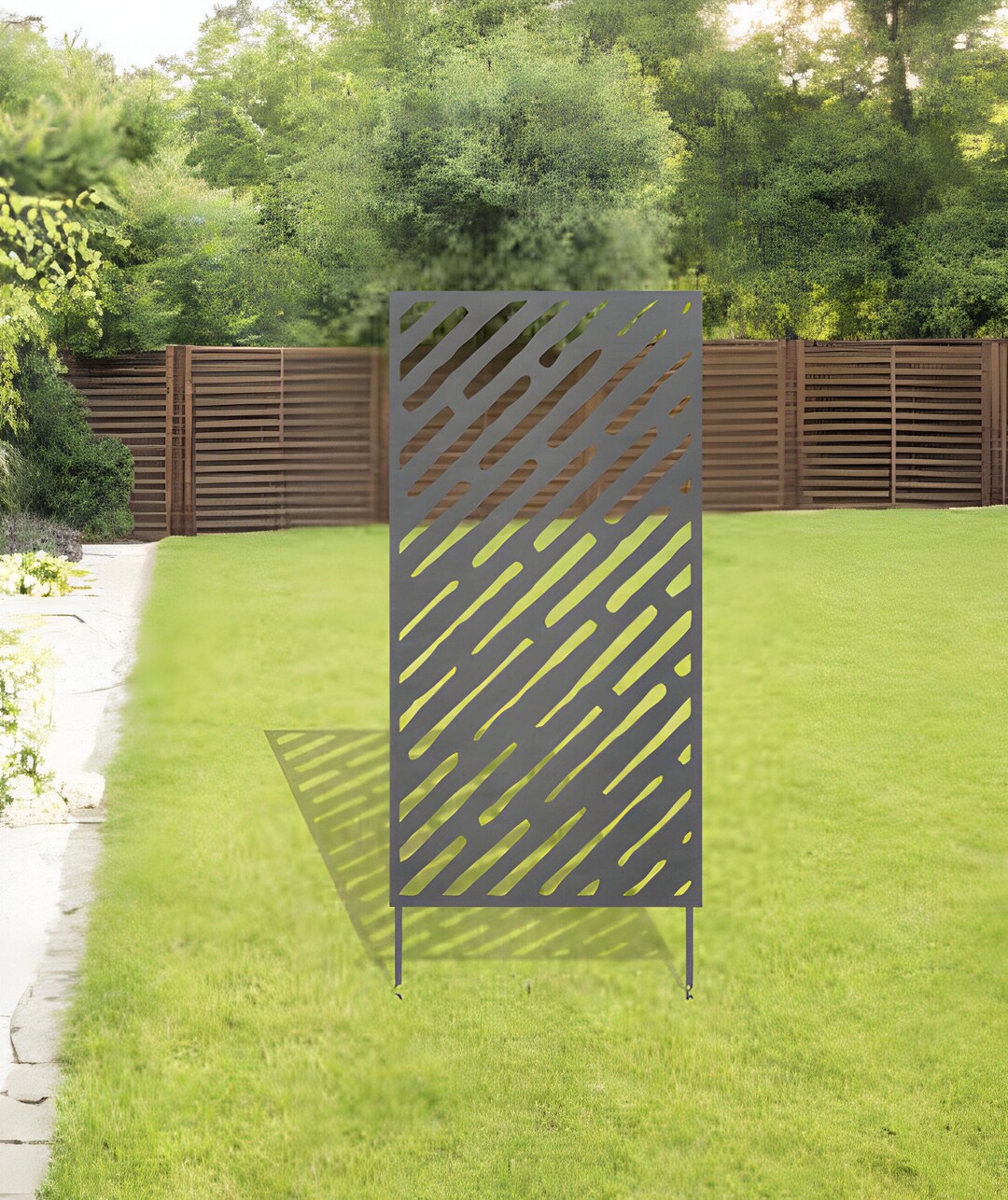 Manhattan Metal Trellis/privacy Screen - Etsy