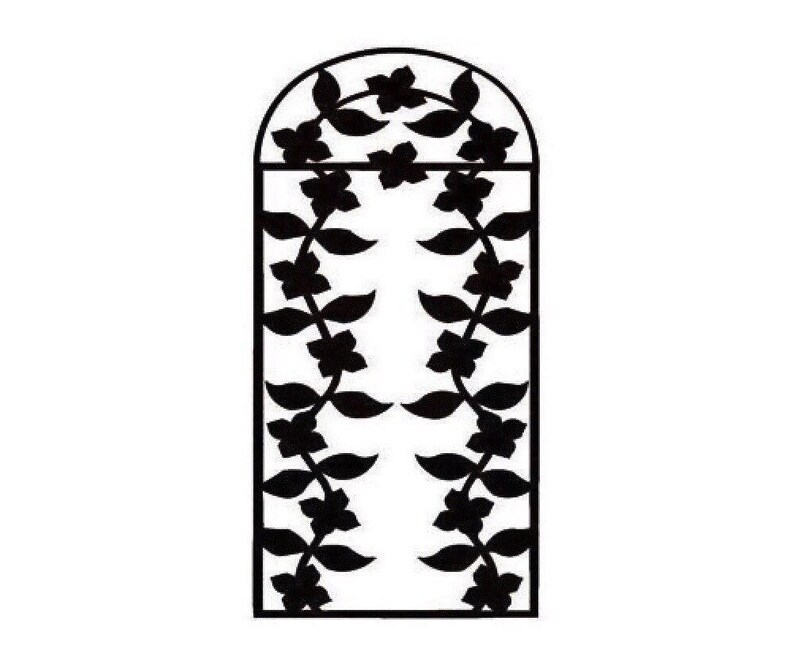 Flowers Metal Trellis - Etsy