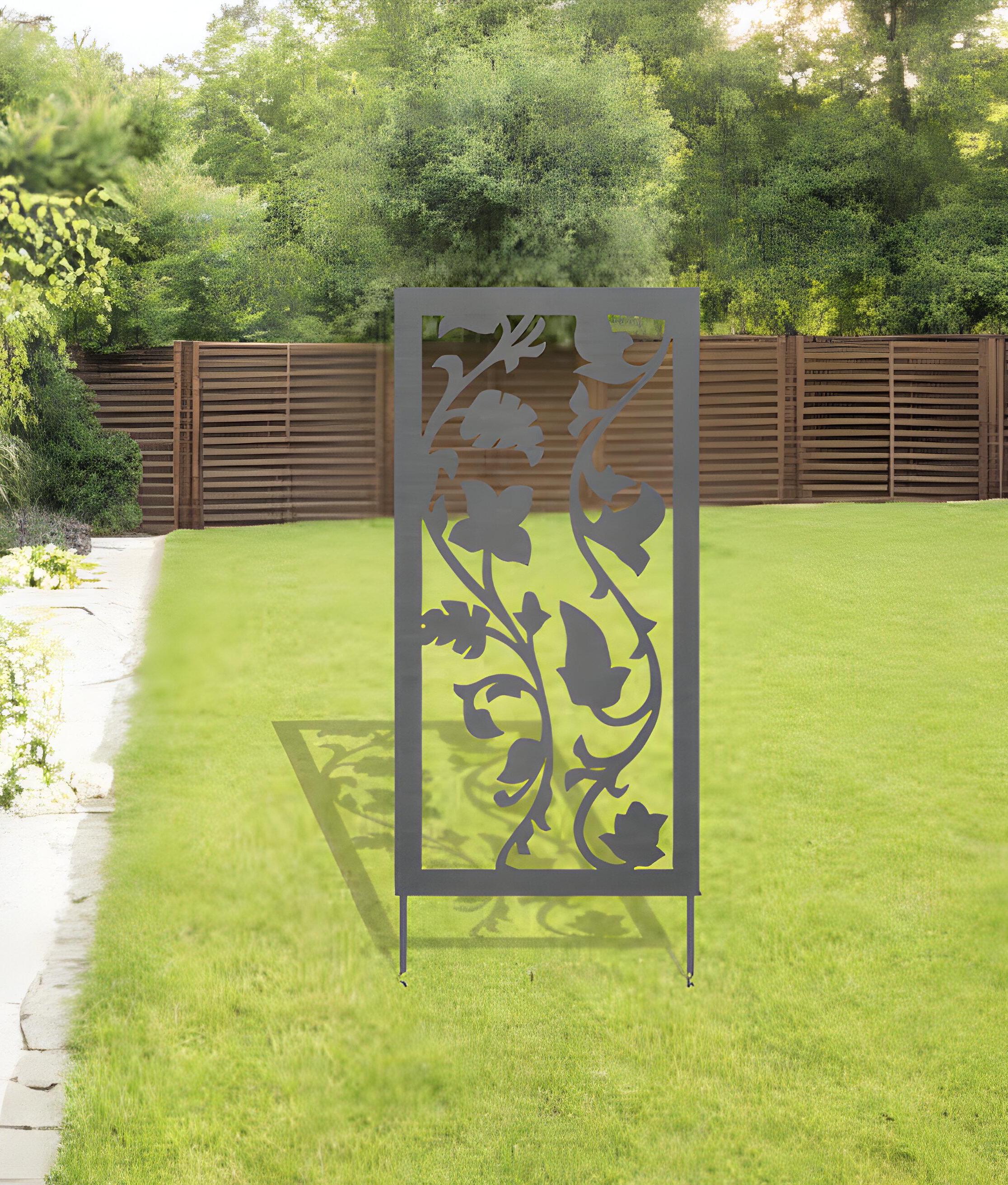 Brooklyn Metal Trellis/privacy Screen - Etsy