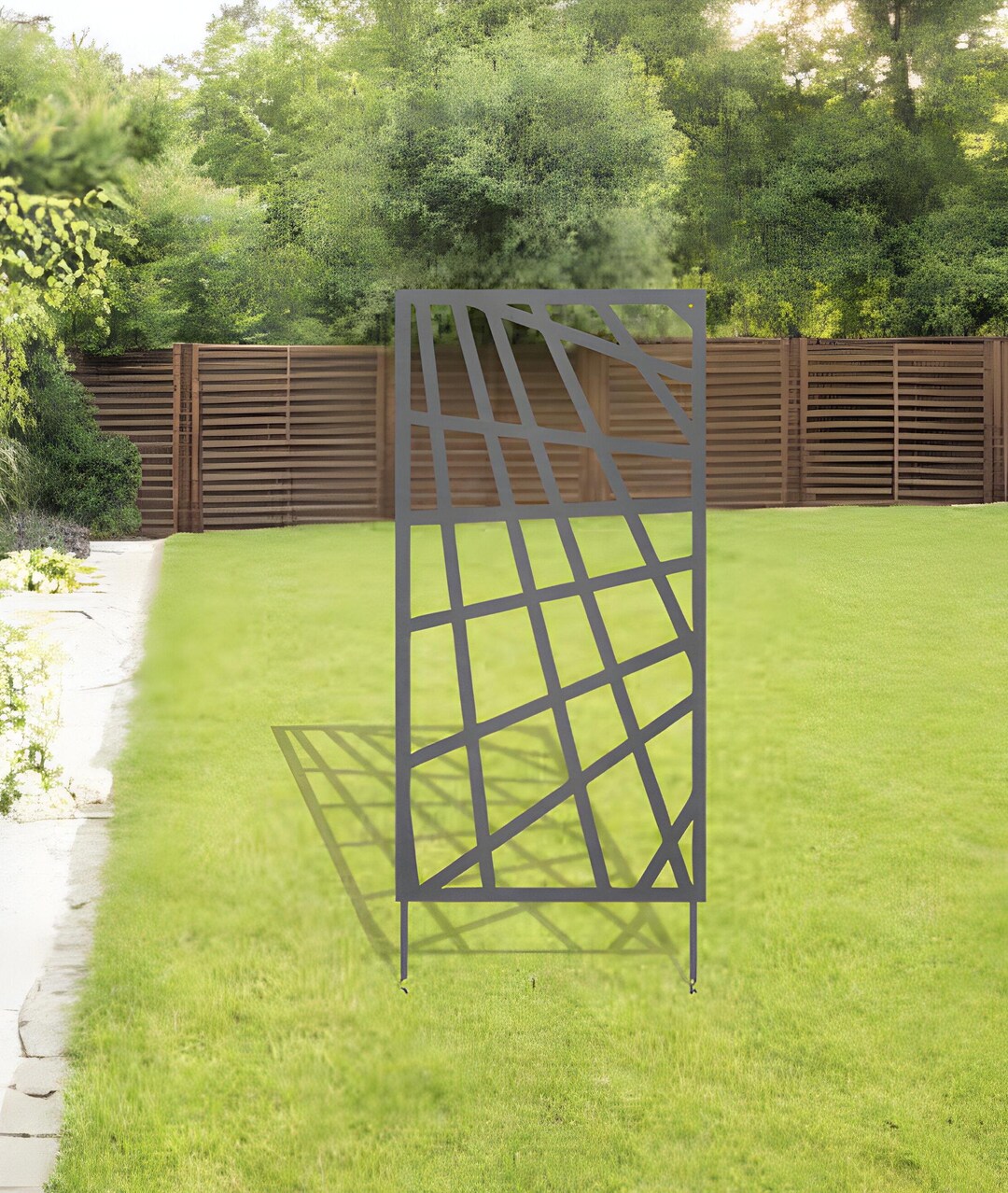Malibu Metal Trellis/privacy Screen - Etsy