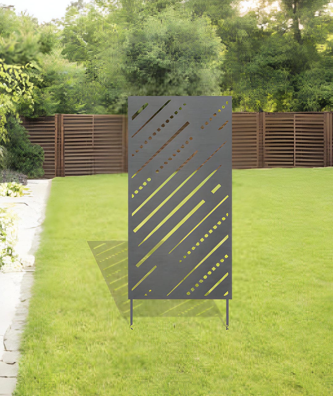 Tuskegee Metal Trellis/privacy Screen - Etsy