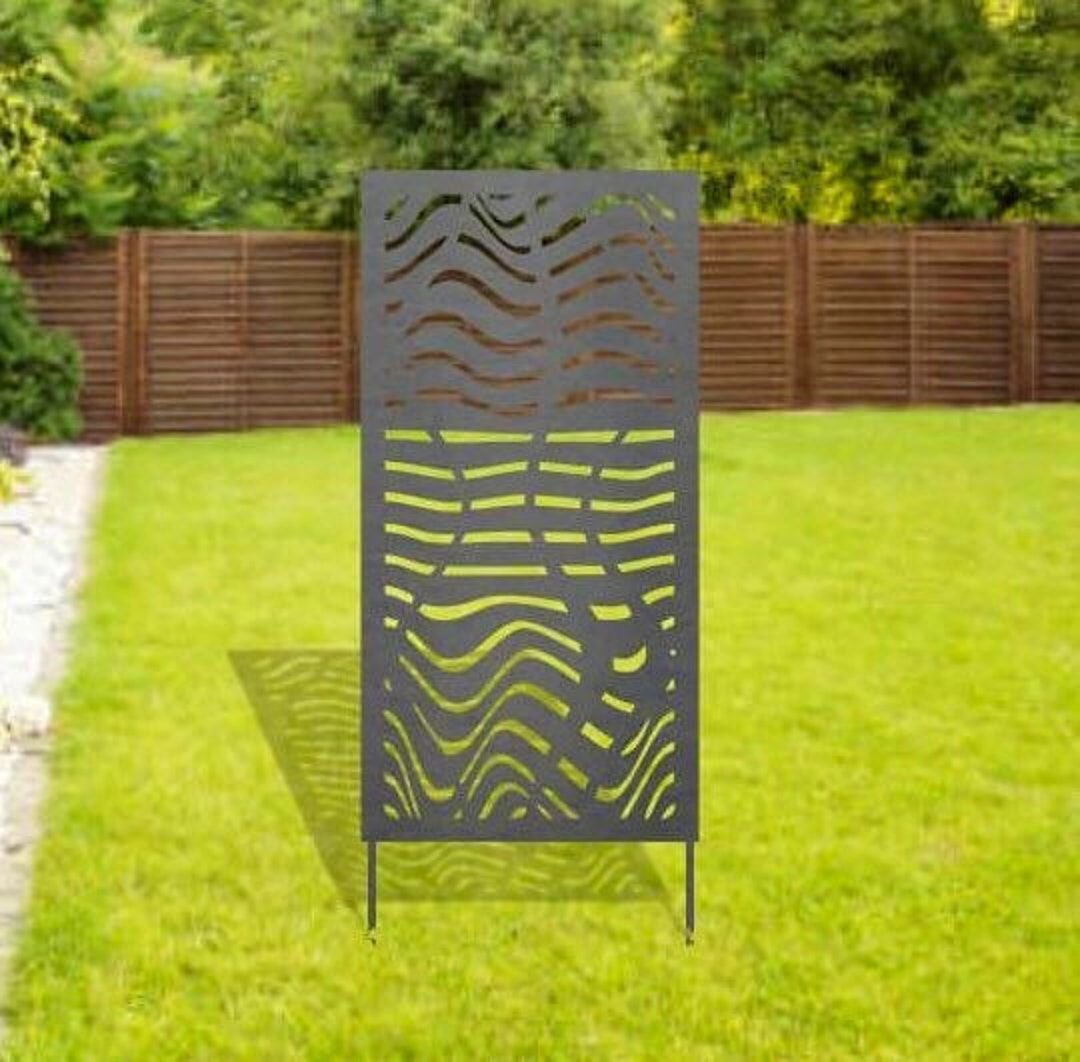 Aswan Metal Trellis/privacy Screen - Etsy