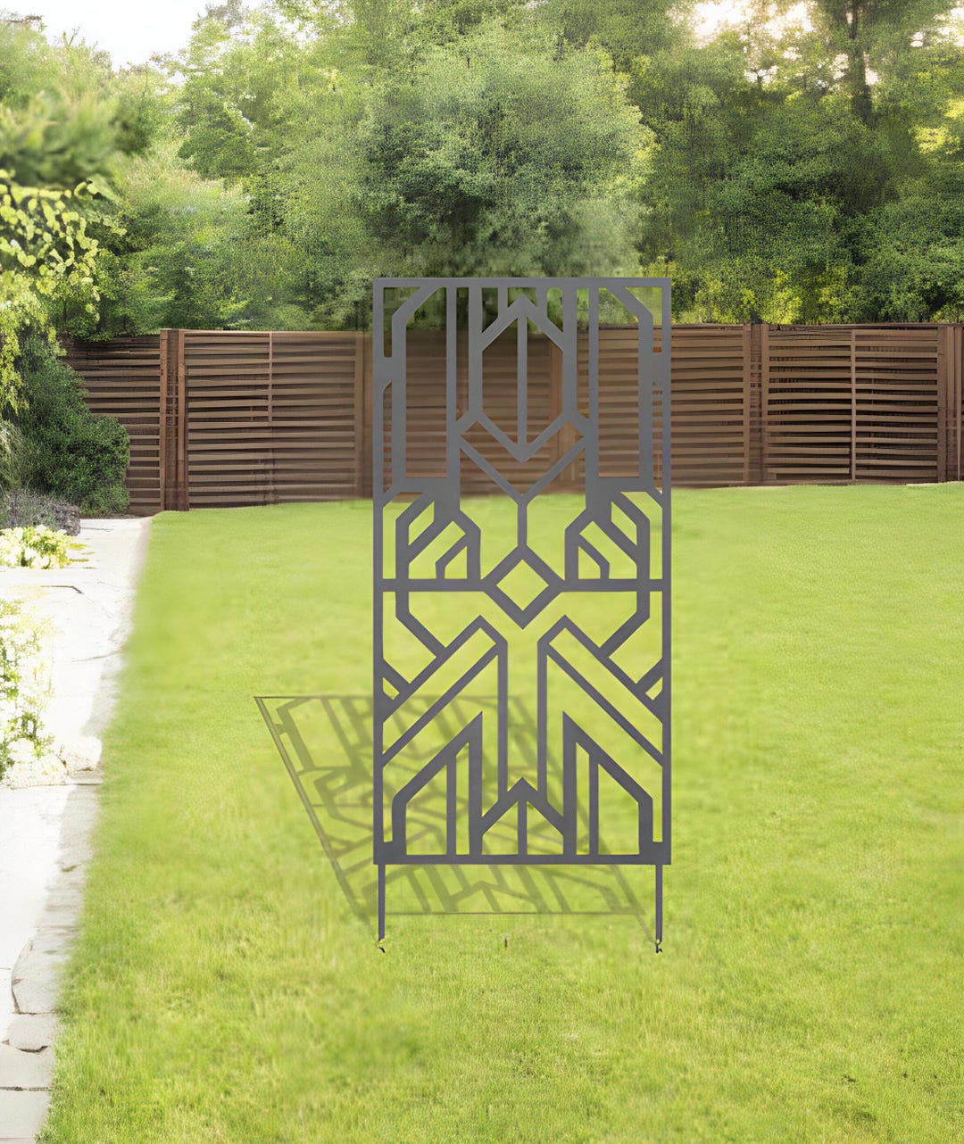 Raleigh Metal Trellis/privacy Screen - Etsy