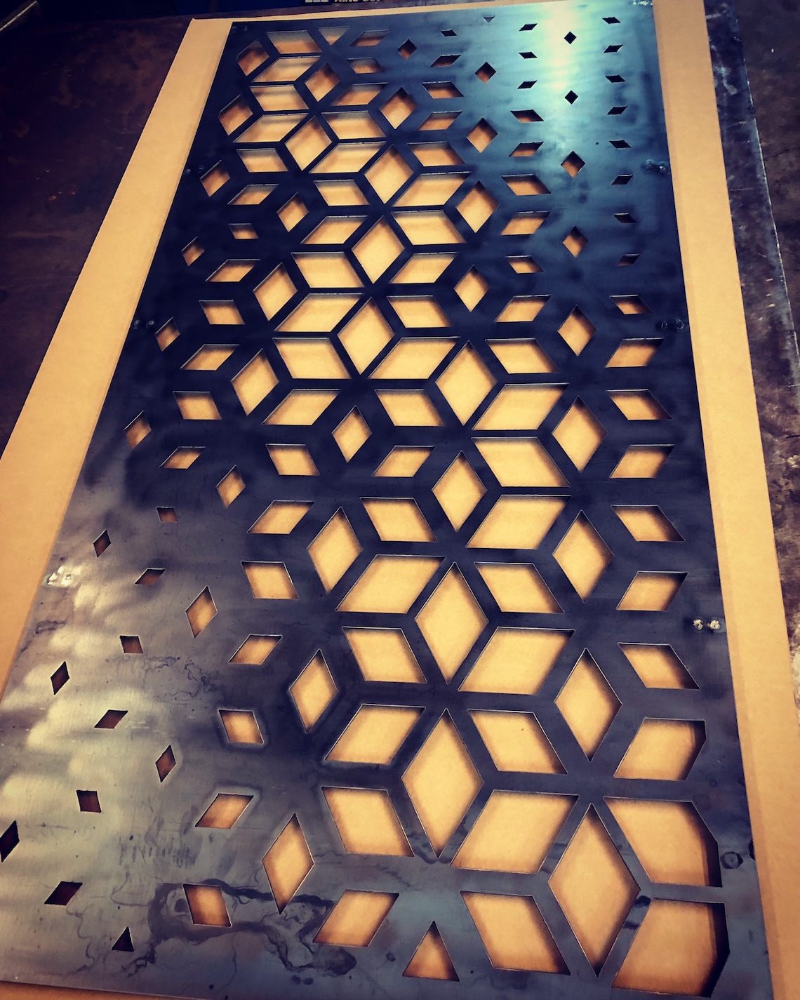 Monaco Metal Trellis/privacy Screen - Etsy