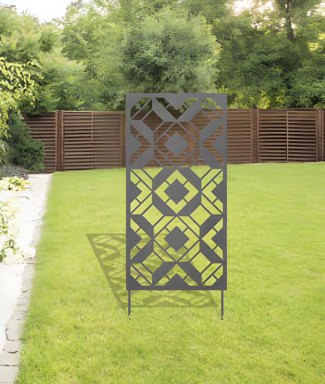 Cyprus Metal Trellis/privacy Screen - Etsy