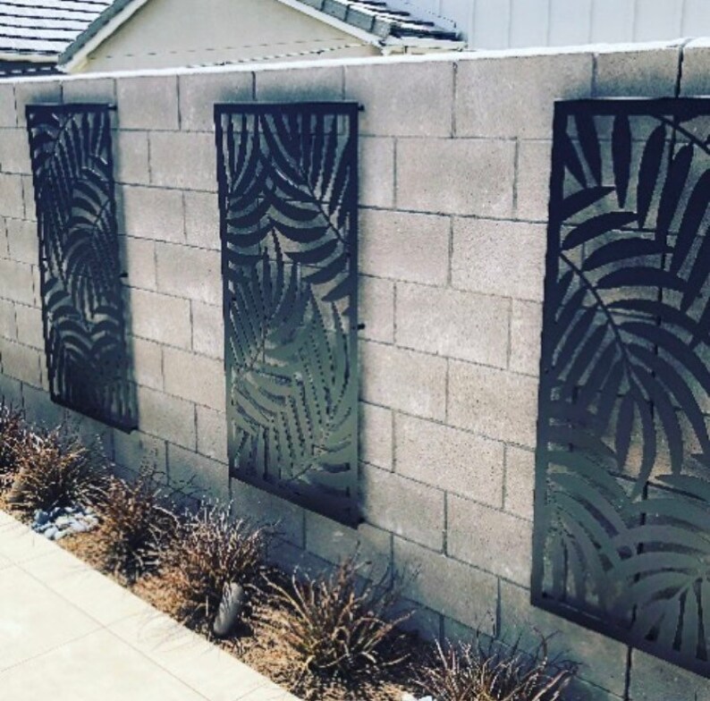 Cozumel Metal Trellis/privacy Screen - Etsy