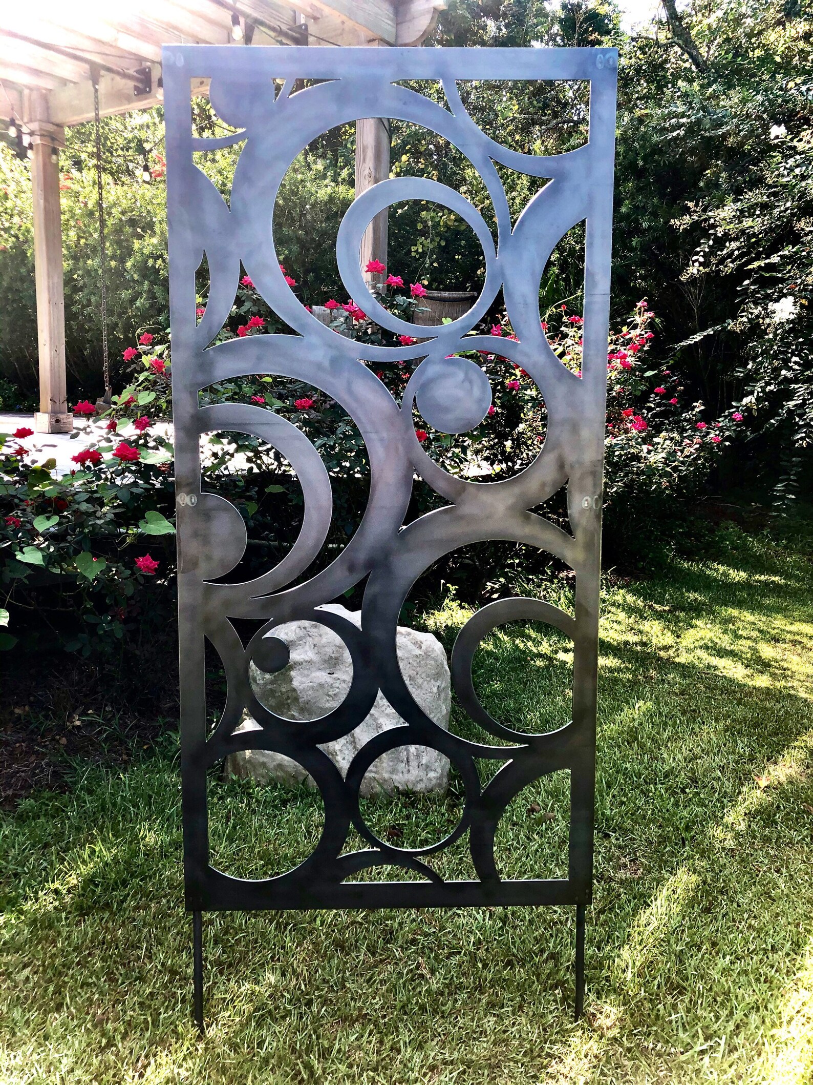 Chicago Metal Trellis/privacy Screen - Etsy