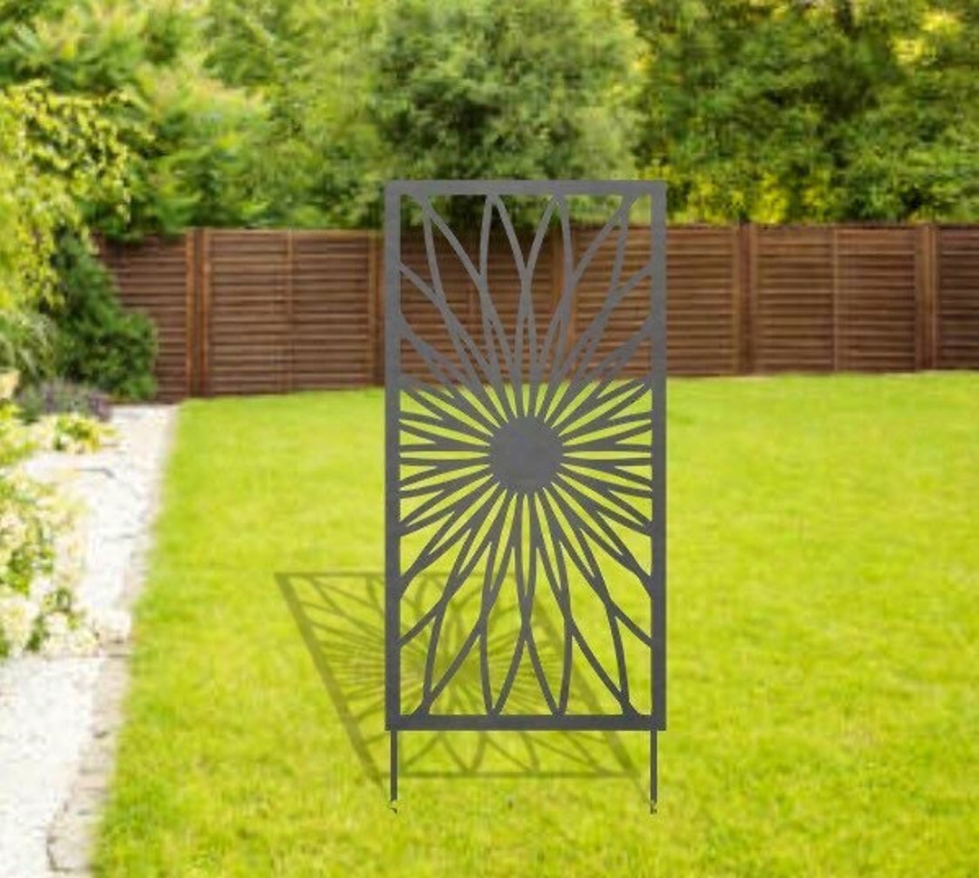 Versailles Metal Trellis/privacy Screen - Etsy