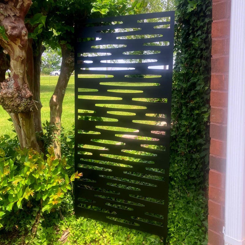 Wrought Iron Privacy Screen - Etsy